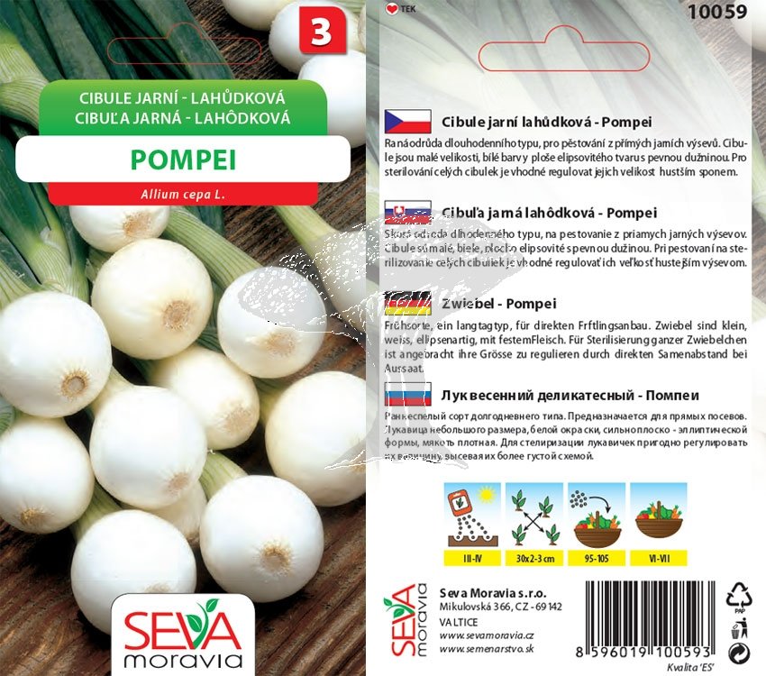 10059 Cibule lahůdková Pompei 1,5g / 1108 :: Drago.cz