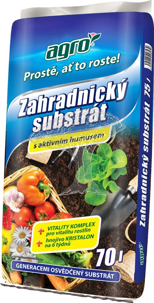 AGRO Zahradnický substrát 70l :: Drago.cz