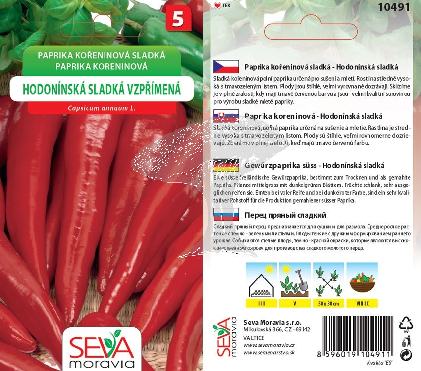 10491 Paprika Hodonínská sl. 0,5g / 2104 :: Drago.cz