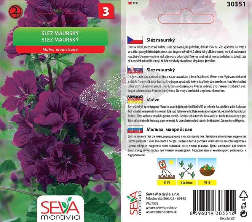 30351 Sléz maurský 0,7g / 3701 :: Drago.cz